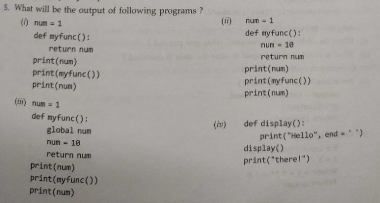 TYPE B Chapter 3 Sumita Arora Solutions | Class 12 CS